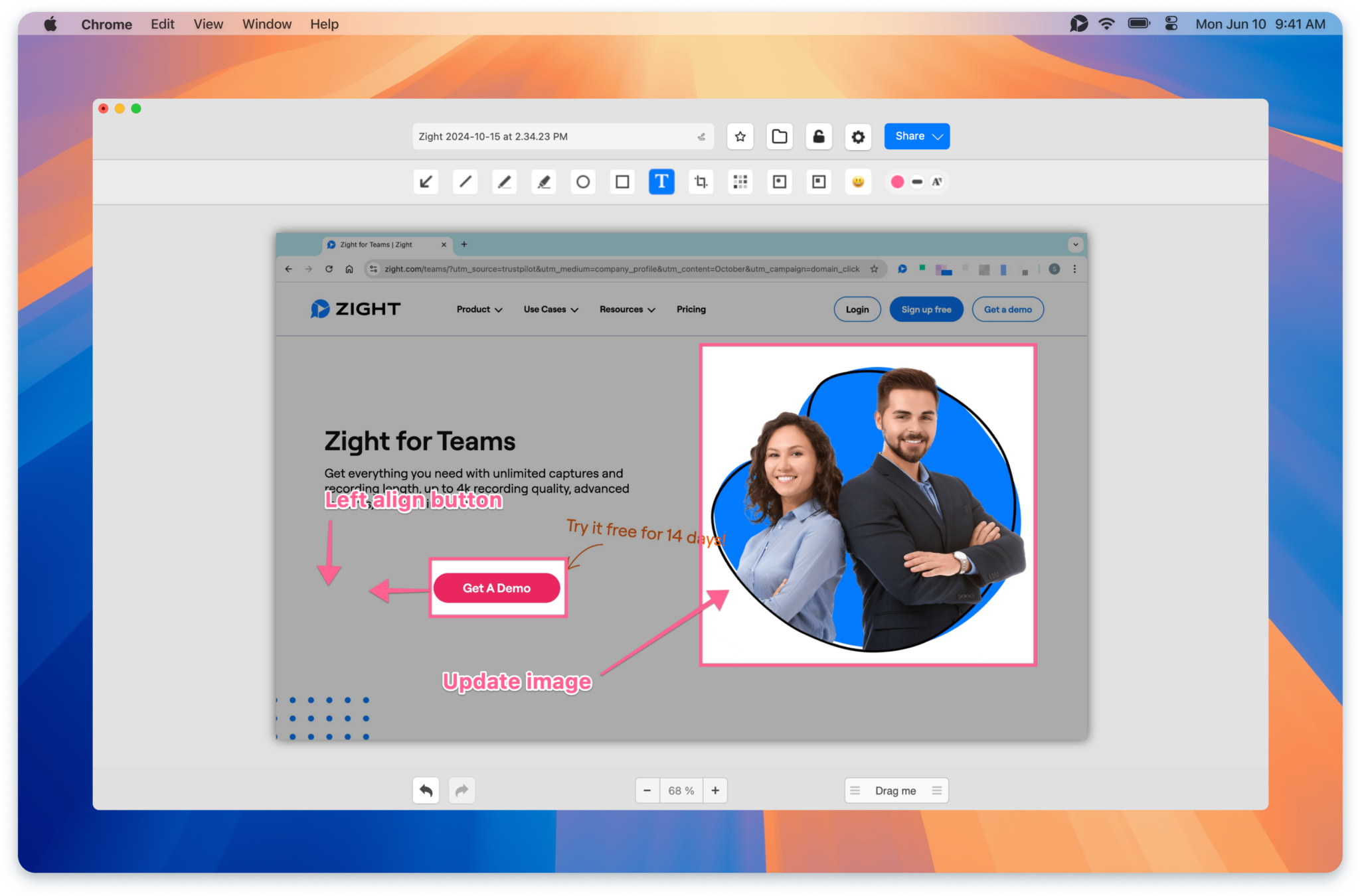 How to Use Annotated Screenshots for Team Updates - Zight