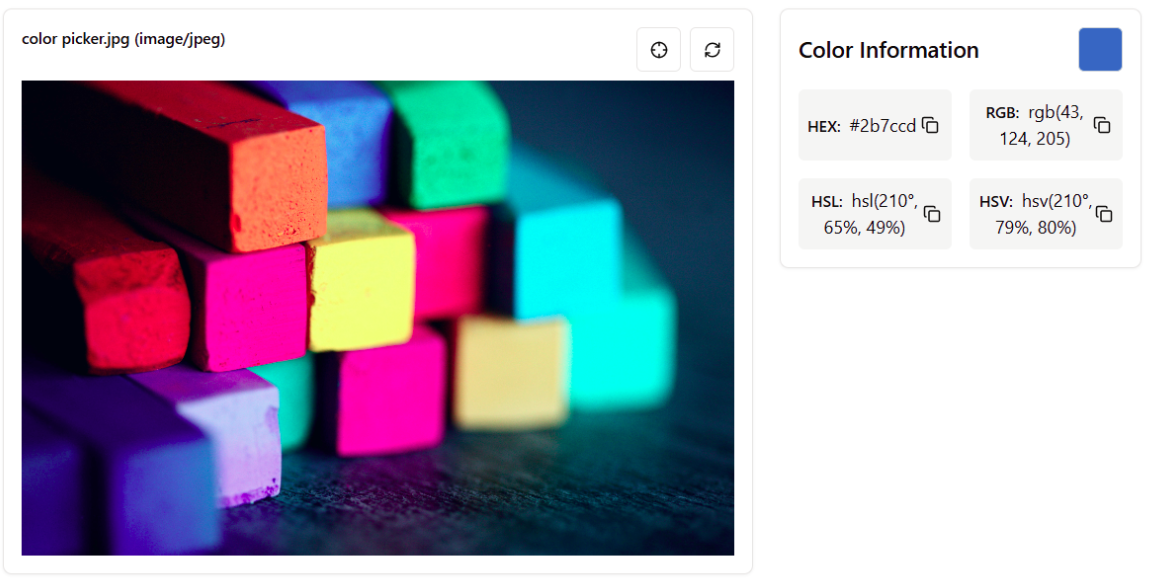 Pick Colors from an Image Using the Zight Image Color Picker - Zight