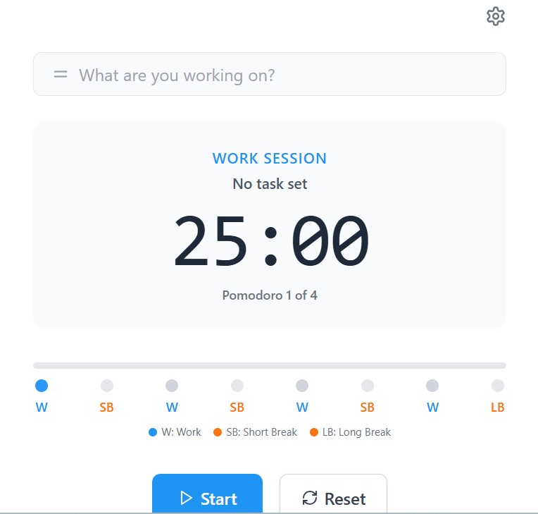 Free Pomodoro Timer | Pomodoro Technique Focus App - Zight