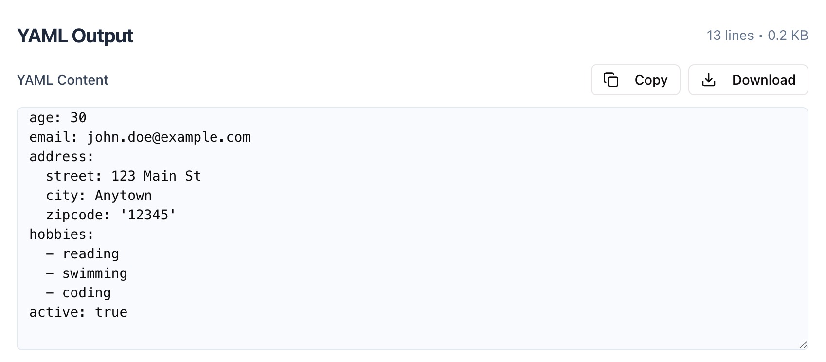 JSON to YAML Converter - Zight
