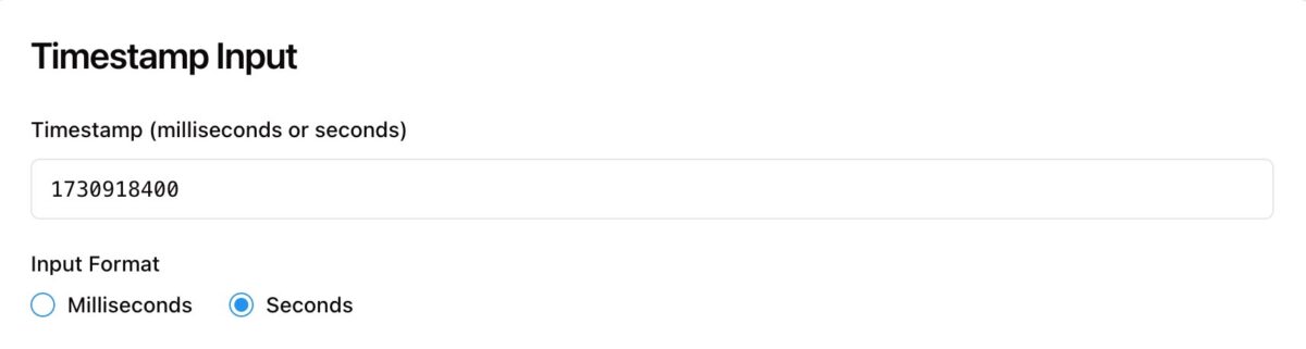 Timestamp to Date Converter - Zight