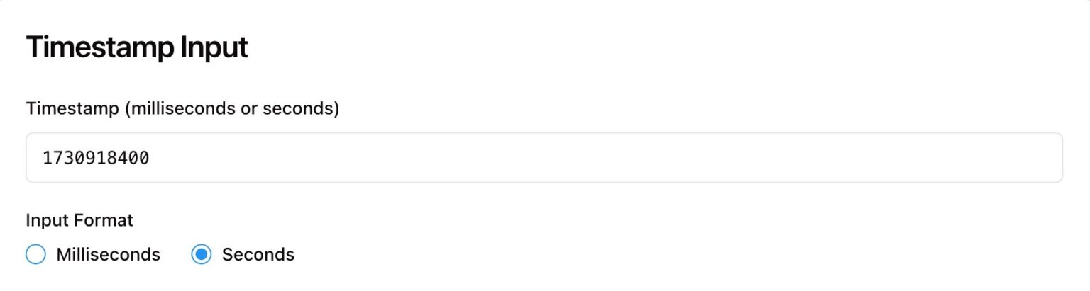 Timestamp to Date Converter - Zight