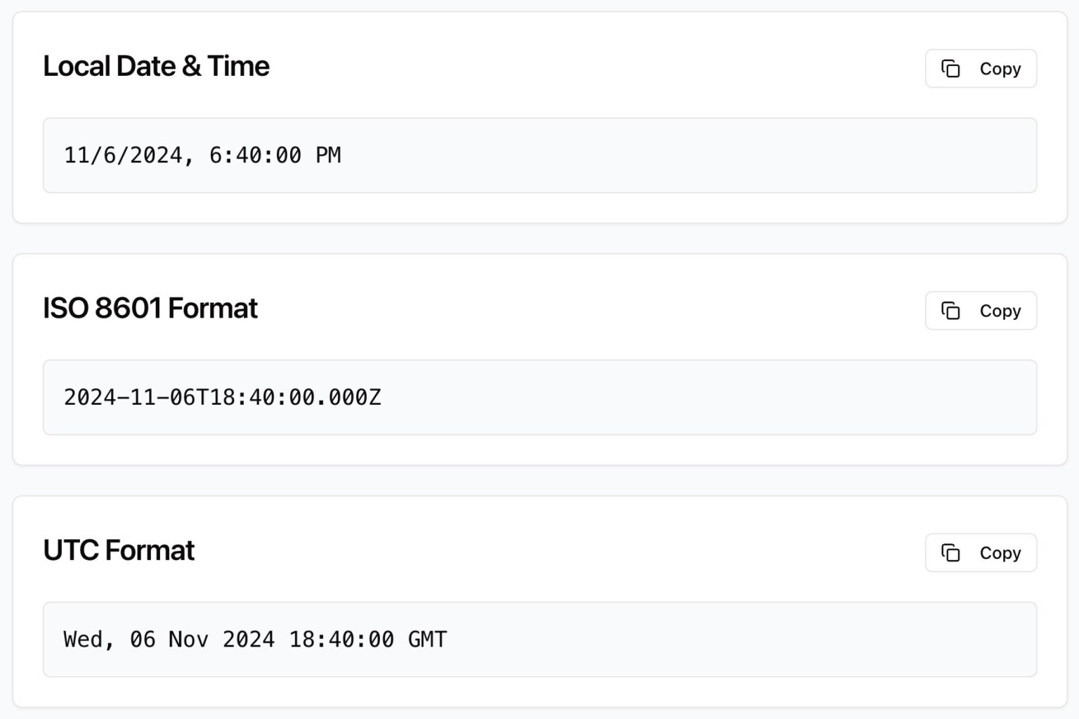 Timestamp to Date Converter - Zight